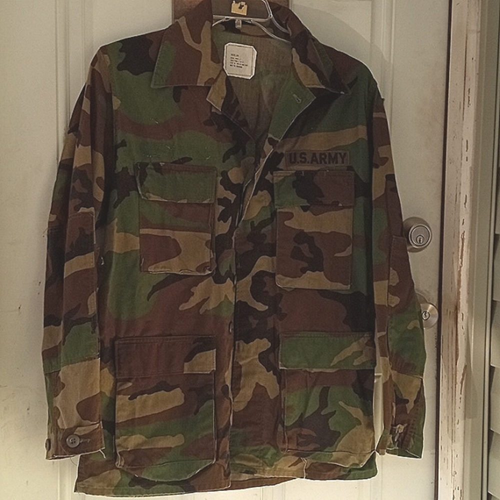 Medium Us Army Issue Bdu Jacket - Gem